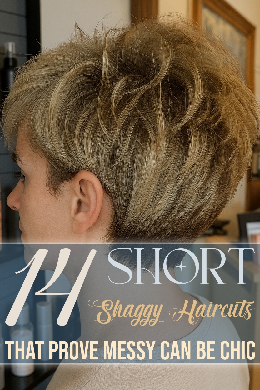 14 Short Shaggy Haircuts That Prove Messy Can Be Chic